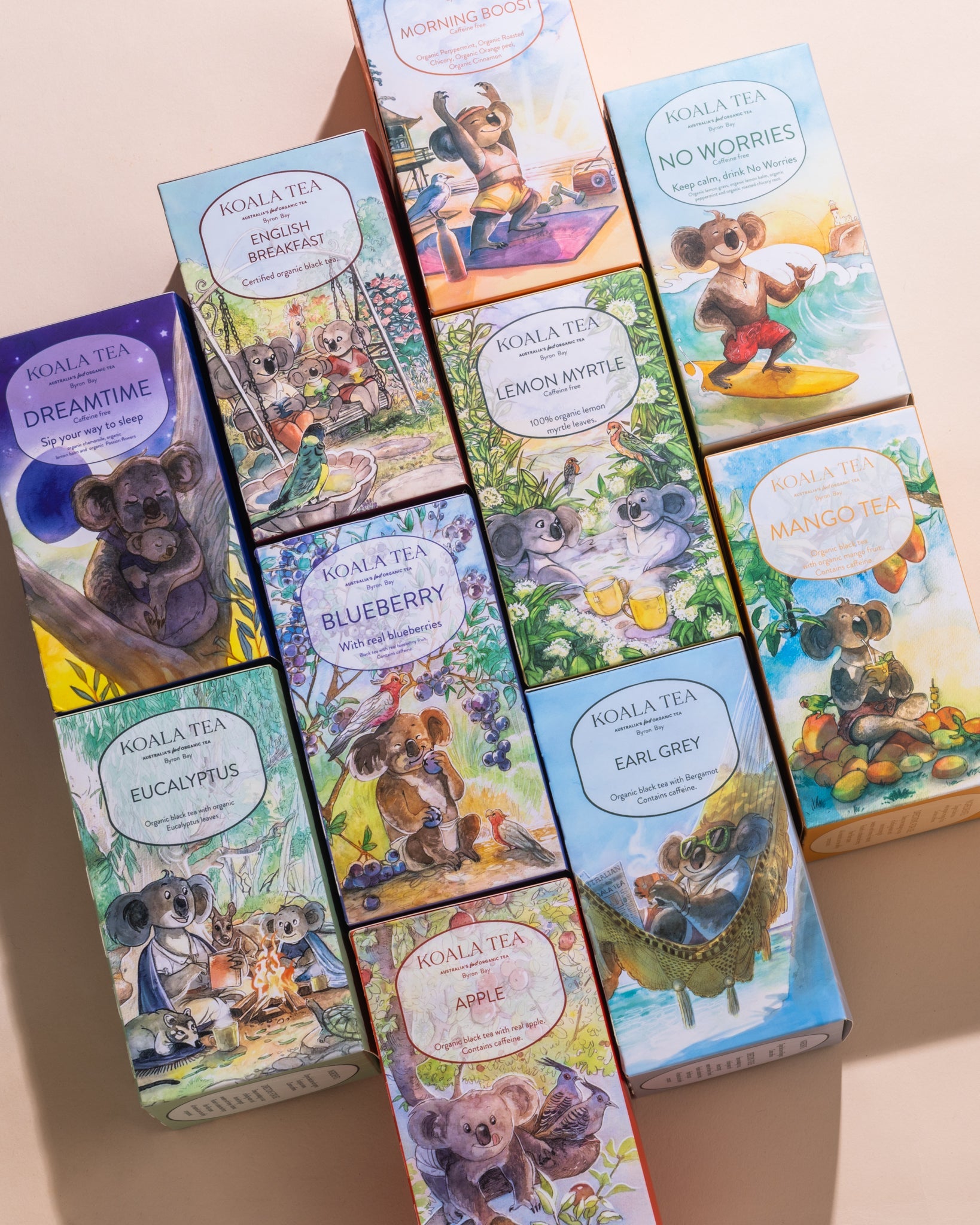 Shop Organic Australian Tea | Koala Tea Byron Bay