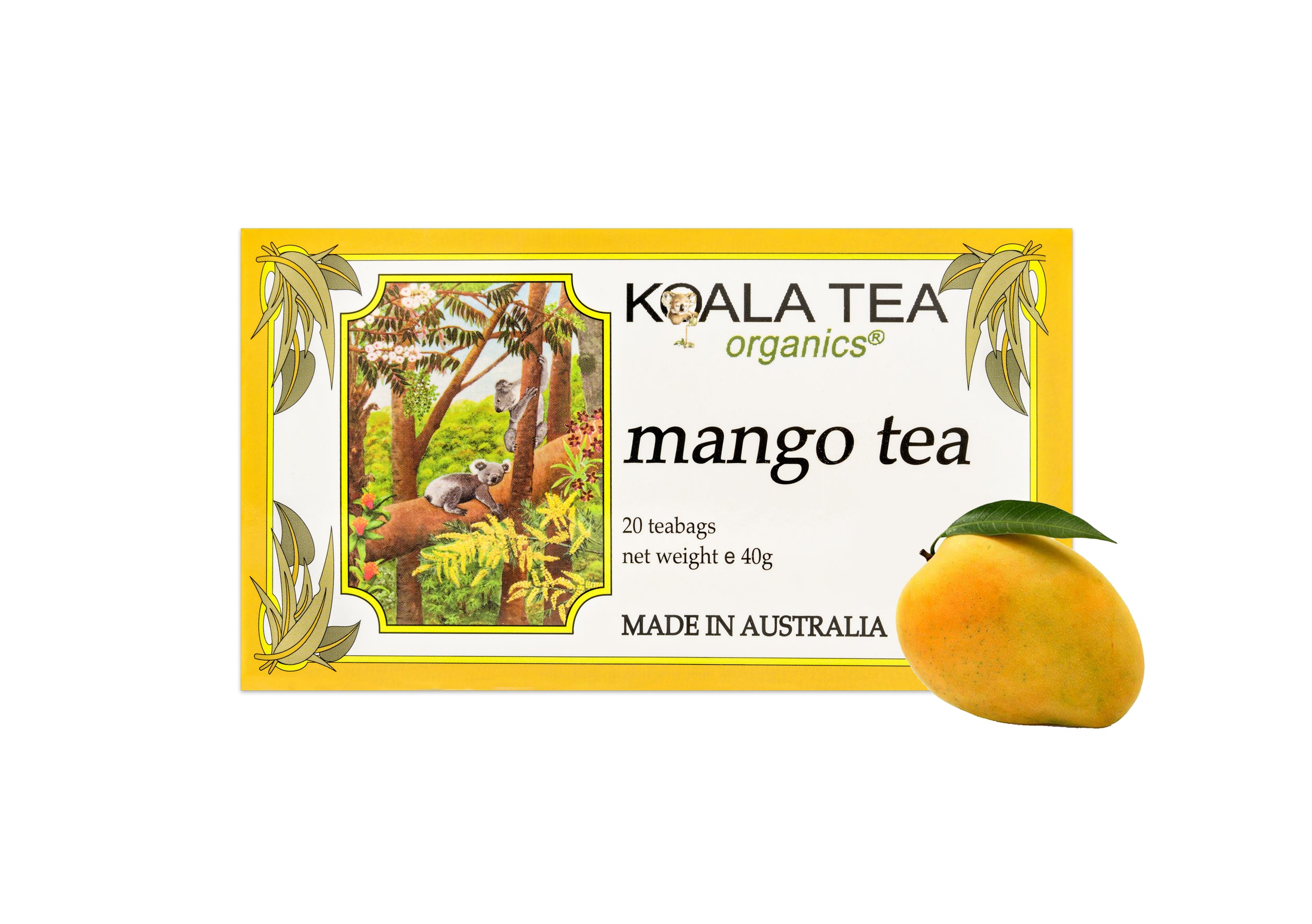 Mango Tea Koala Collection | Organic Tea – Koala Tea